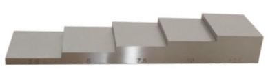 Ultrasonic 5 Step NDT Step Wedge Calibration Block